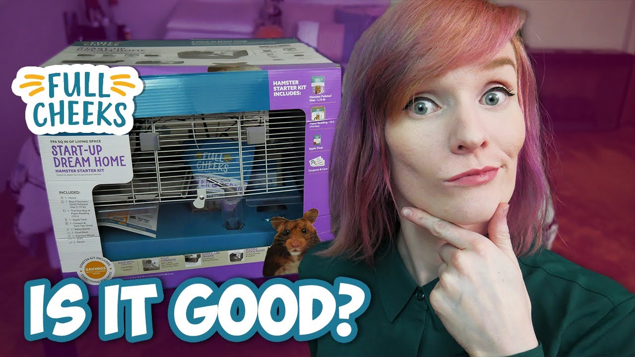 Full Cheeks Start Up Dream Home Hamster Cage Review | Munchie's Place