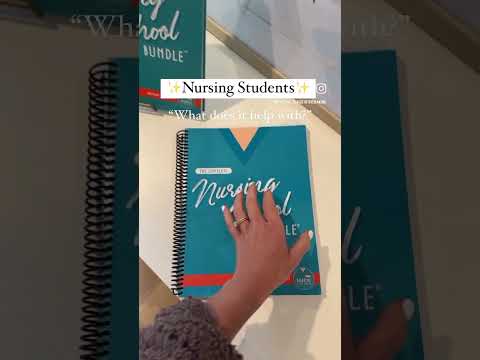 How does The Complete Nursing School Bundle help nursing students? #shorts #nclex #nursingnotes