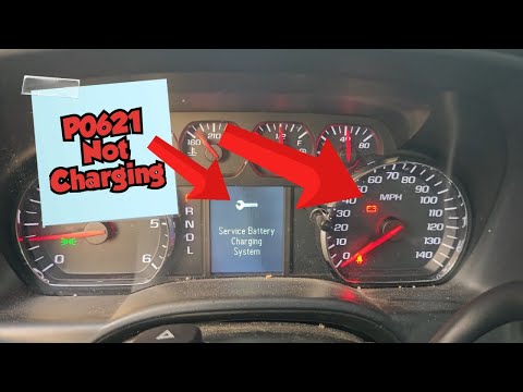 2018 Chevrolet Silverado 5.3l - Not Charging - P0621 - Generator L- Terminal Circuit