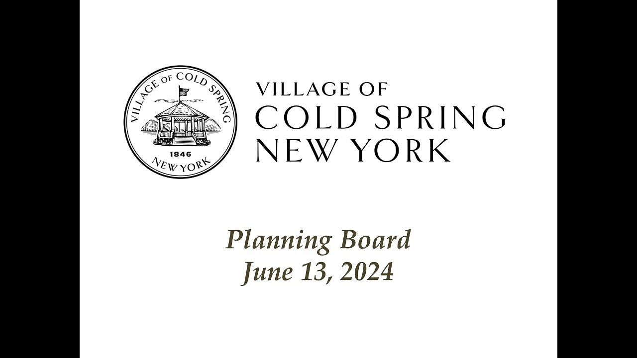 Planning Board 6/13/2024