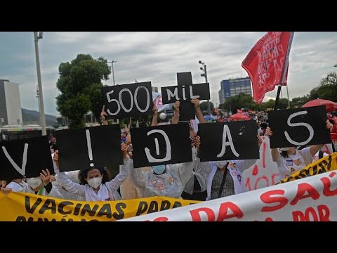 Brazil surpasses half a million deaths from Covid-19