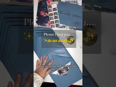 DO NOT seal envelopes quickly like this!