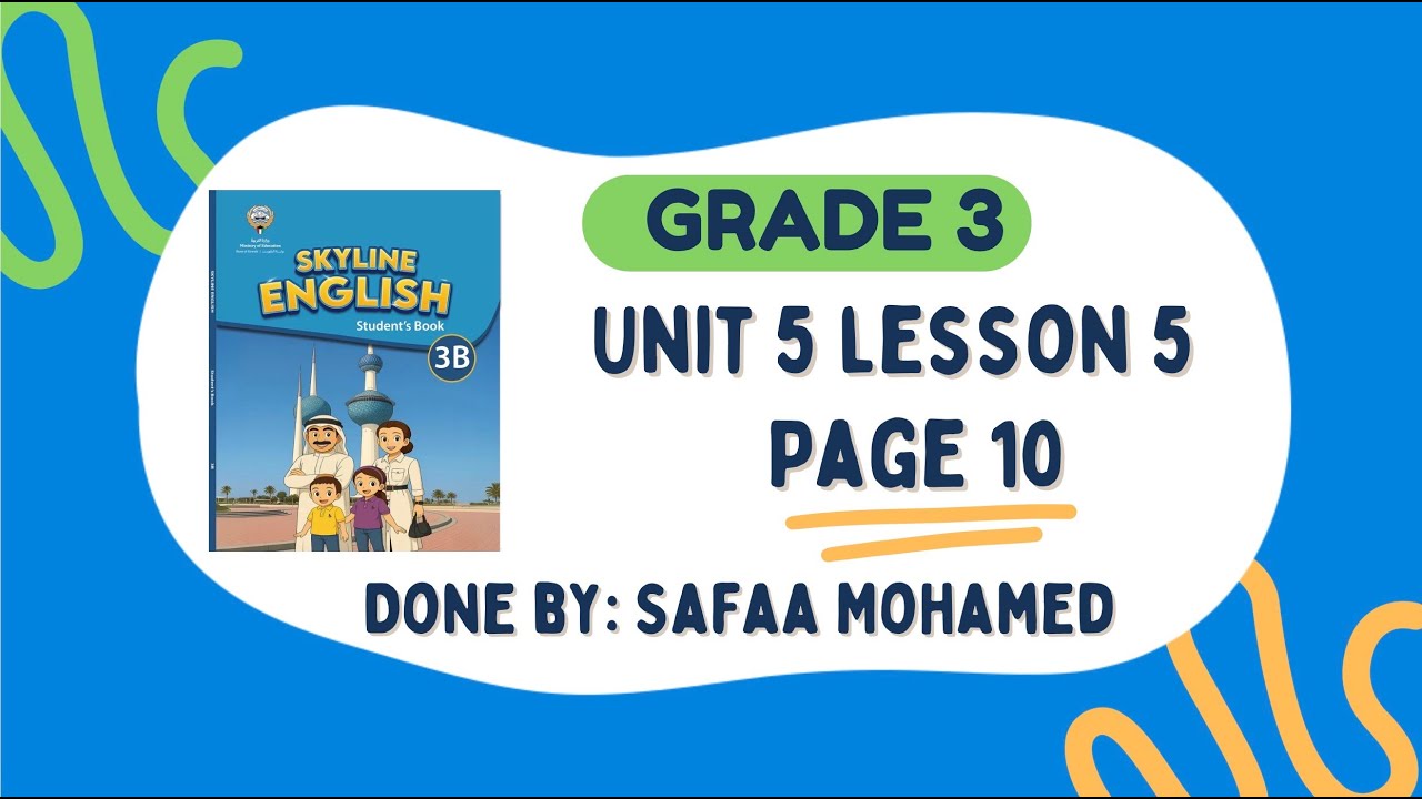 Grade 3 – Unit 5 – Lesson 5 | Listening