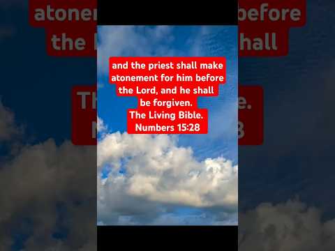 The Hidden Wisdom of Numbers 15:28 in The Living Bible @HappyBibleSharers