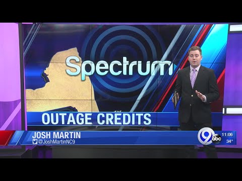 Spectrum outage credits