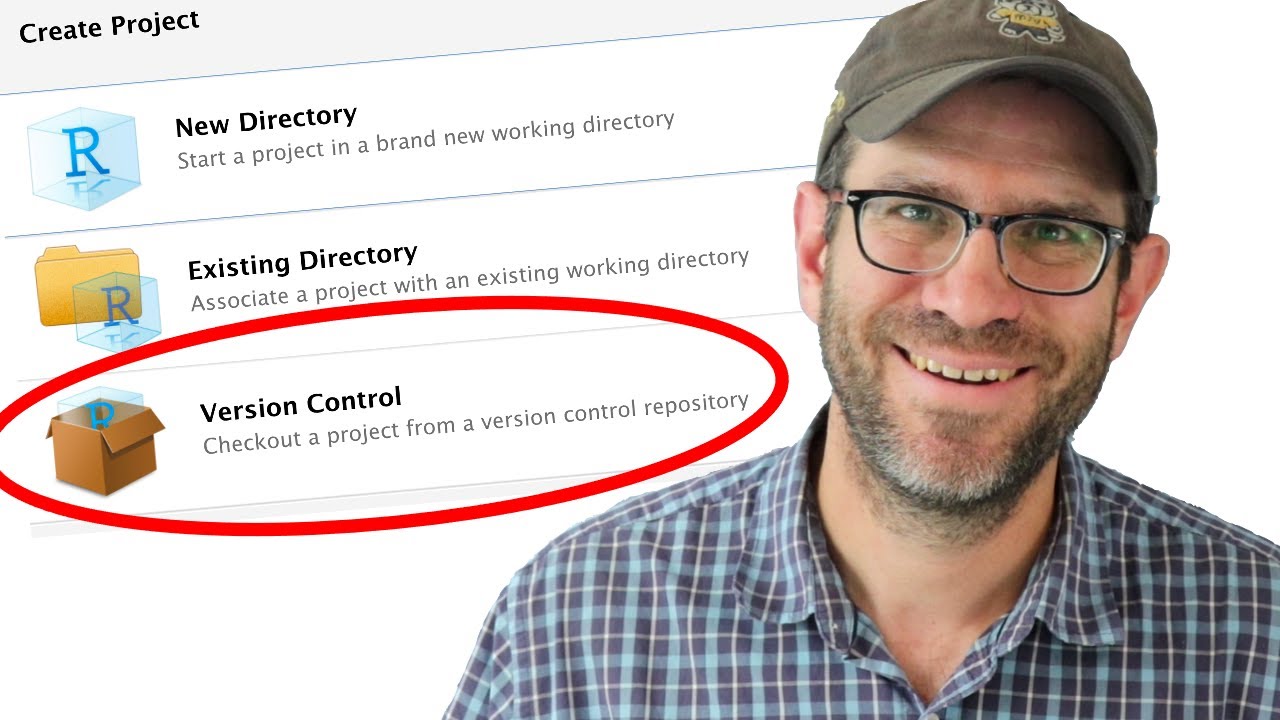 Integrating RStudio with a new or existing project on GitHub (CC120)