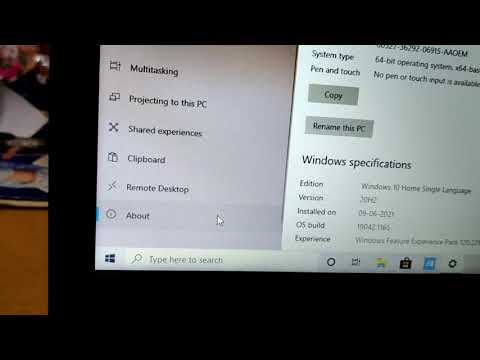 How to find Asus Notebook PC specs windows 10