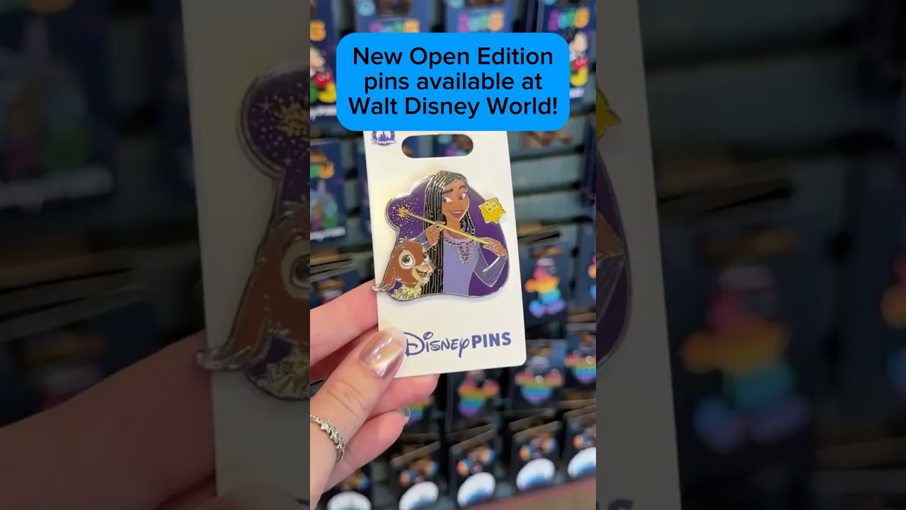 New Open Edition Pins at Walt Disney World!