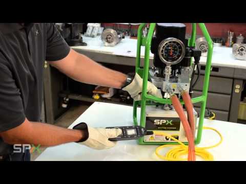 SPX Bolting Systems PE39 Torque Wrench Pumps
