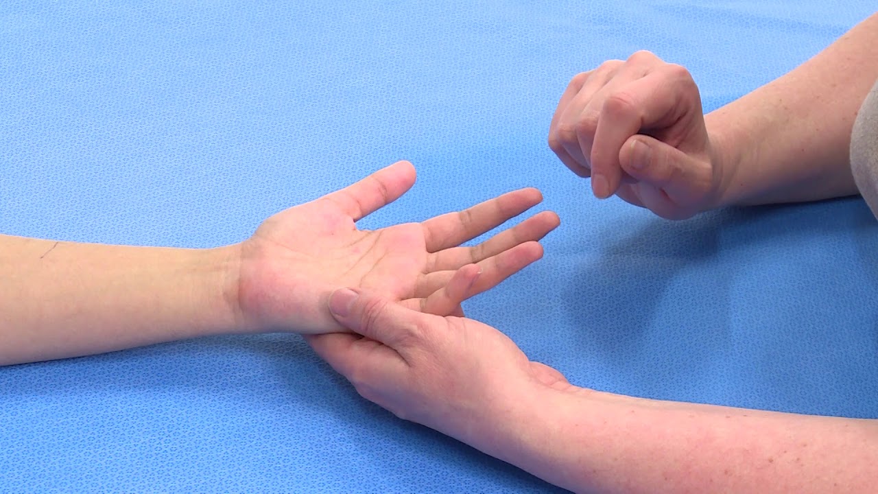 Hand examination; Digital nerves