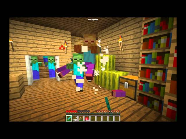 ZOMBIE ATTACK - Wave Survival Map Minecraft Map