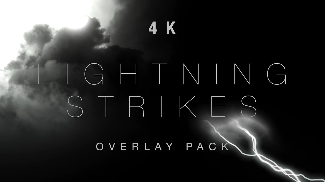 Lightning Bolt Strikes – Footage Pack