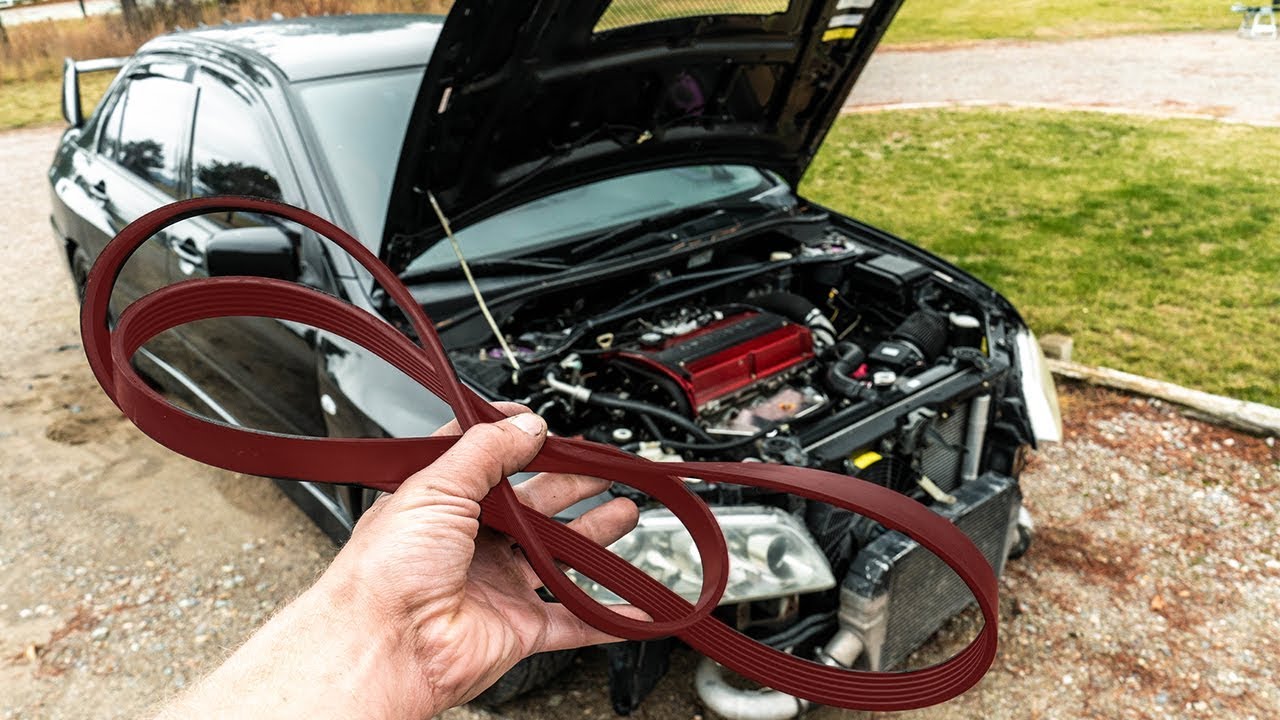 Serpentine Belt Replacement For Evo 7/8/9