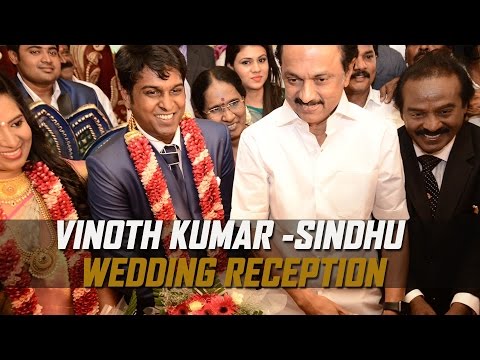 Vasanth & Co Vasanthakumar Son's Wedding Reception!, Premji Amaran ...