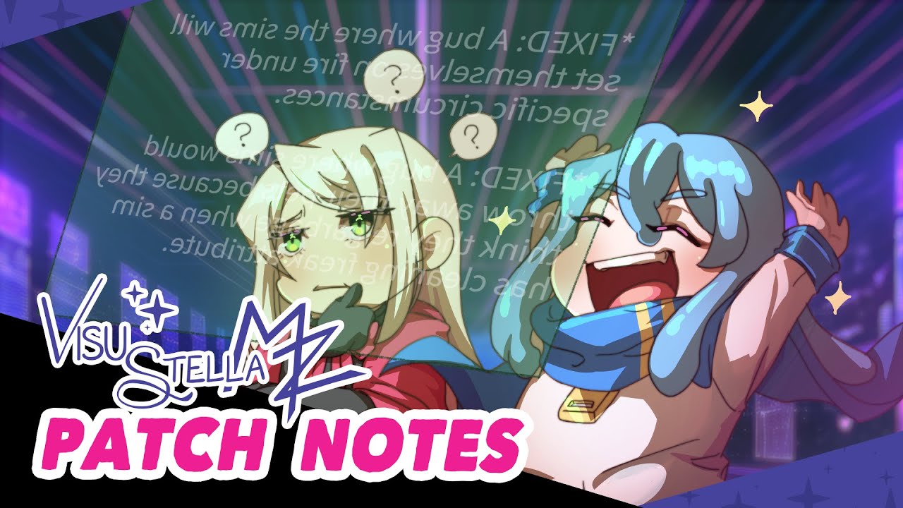 Patch Notes - VisuStella MZ Plugins #111