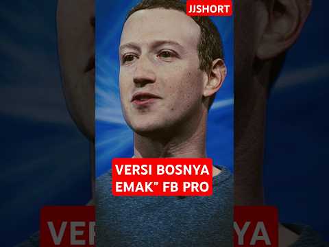 JJ UBUR-UBUR IKAN LELE VERSI BOS META MARK ZUCKERBERG #jedagjedug #markzuckerberg #facebook #fb