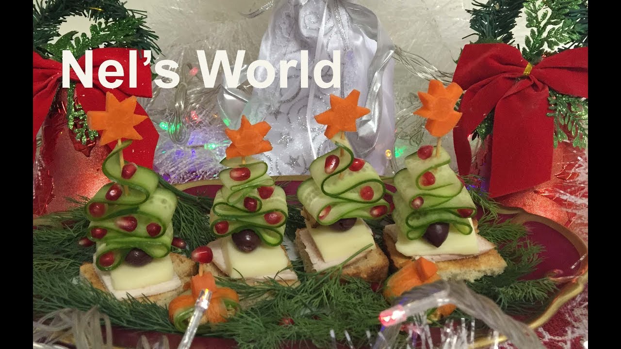 Christmas Tree Appetizer - How to make nice Christmas Tree appetizer - Christmas Recipes