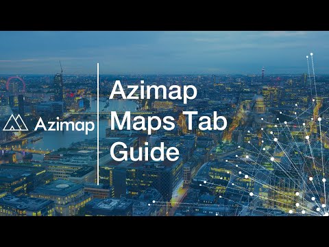Azimap Maps Tab Guide