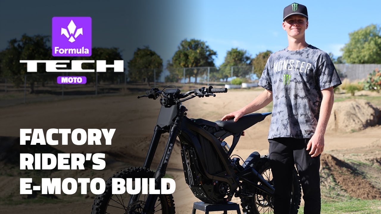 TECH Suspension + Formula Brakes on a Factory Rider’s Surron