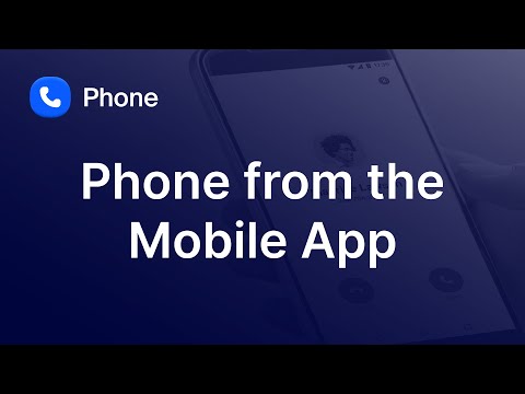 Zoom Phone From the Mobile App