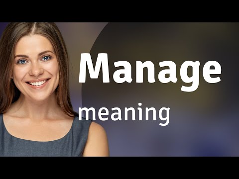 Unlocking the Power of "Manage"