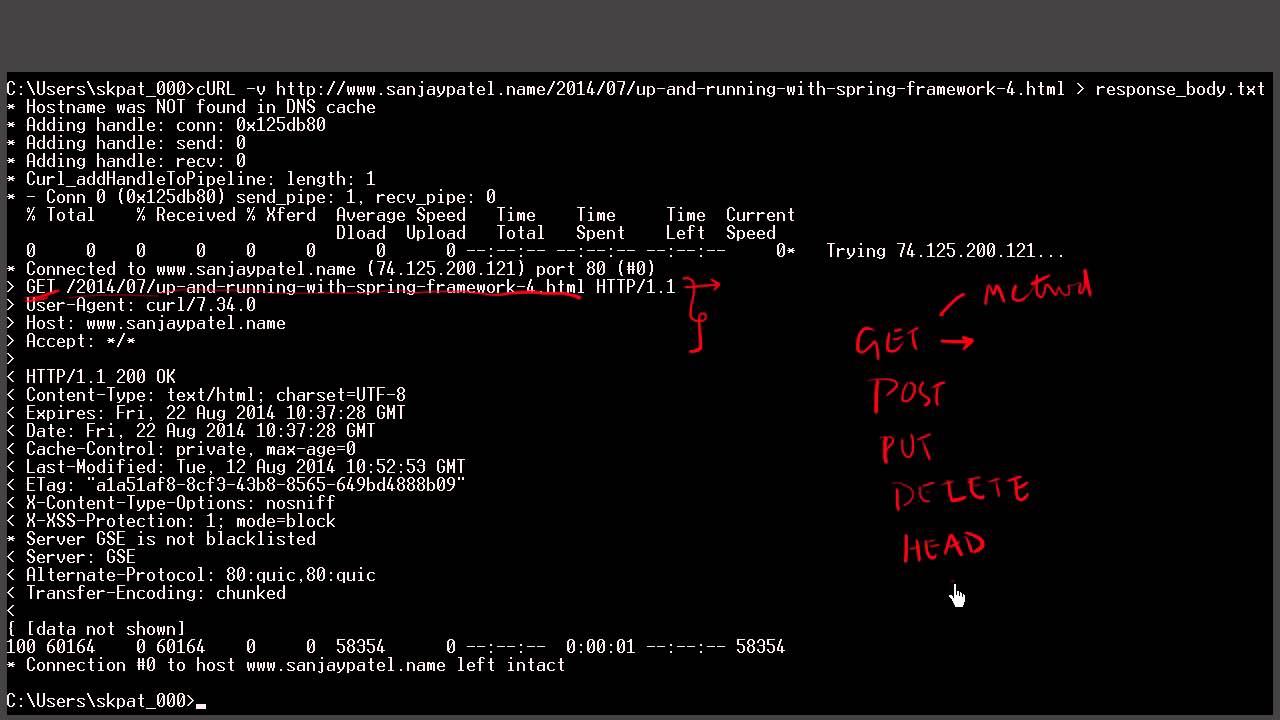 Understanding HTTP Request Response Messages