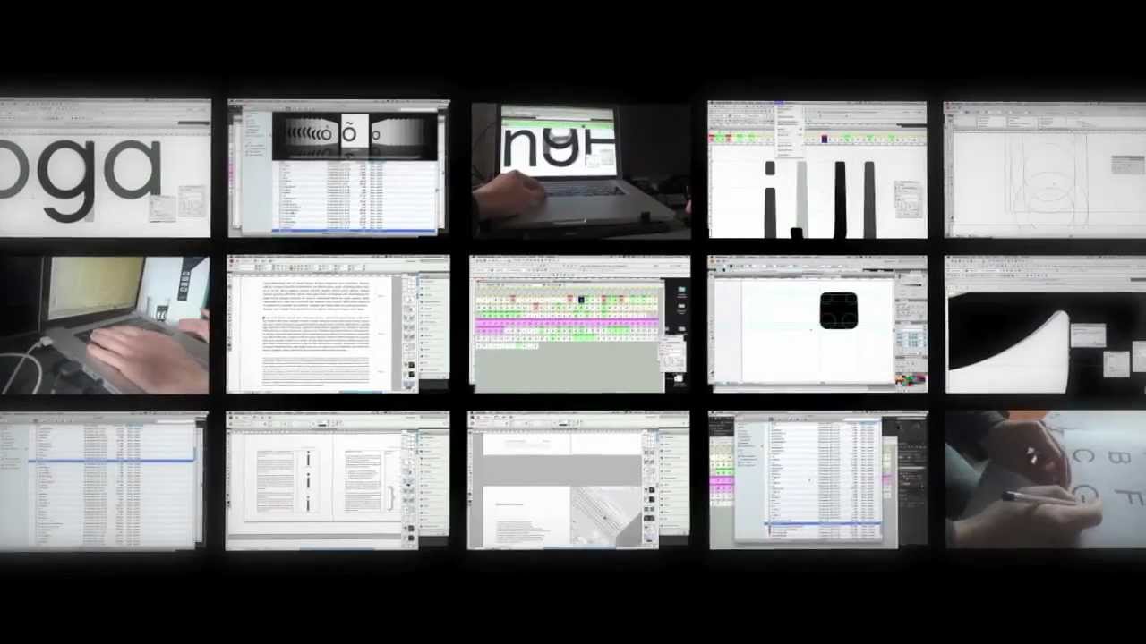 How to make a font - Gravity new typeface