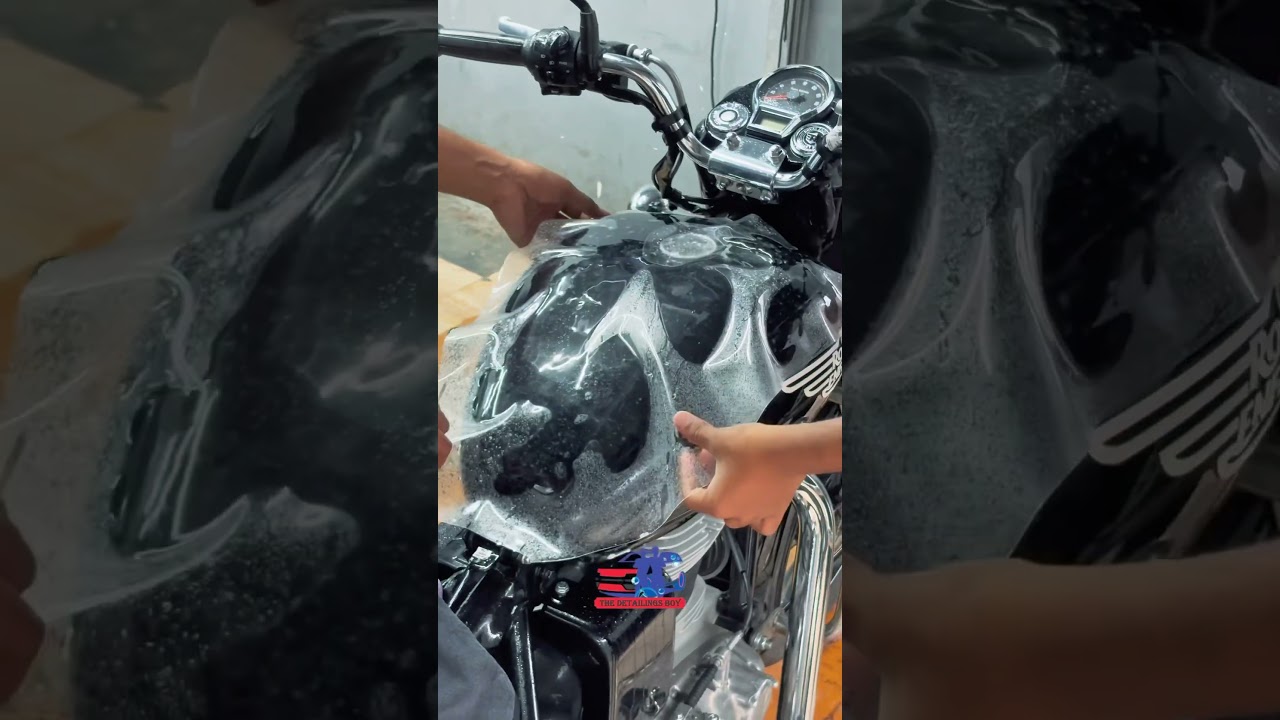 Bulet 350 ppf Aplication in Mumbai #automobile #ppfprotection call 8122772032