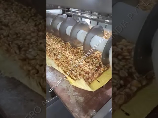 Chikki Rolling & Cutting Machine - Chikki Jaggery Mixing Machine ...