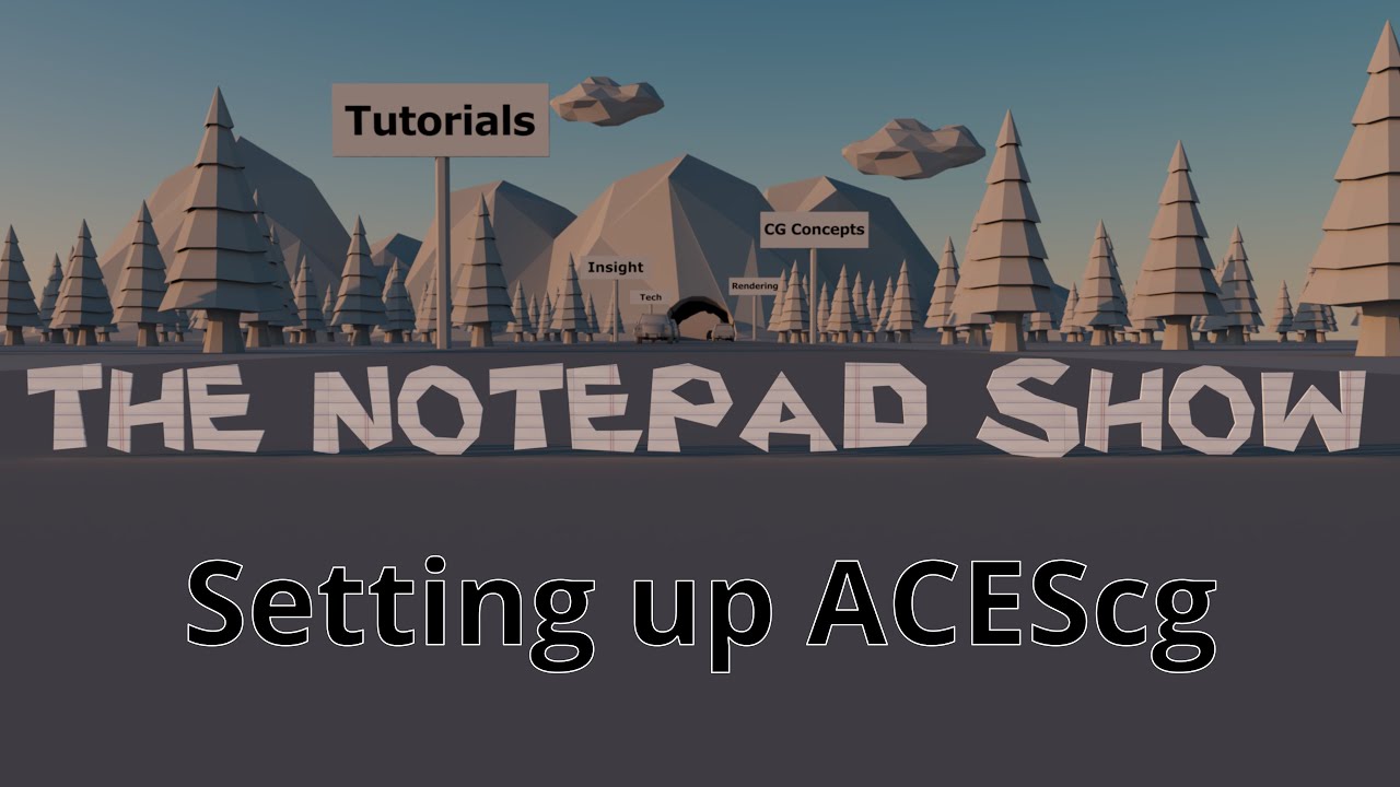 Configure ACEScg for Pixar's Renderman