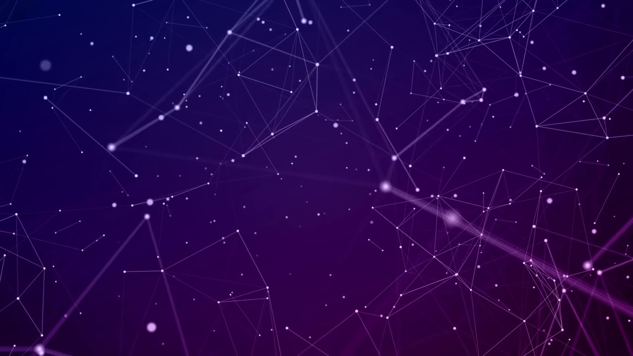 Free Purple Plexus Loop Particles Motion Graphics Background