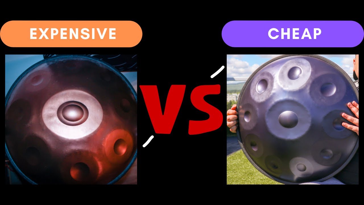 CHEAP 💵 Handpan VS. EXPENSIVE 💵💵 Handpan - Sound Comparison ✅