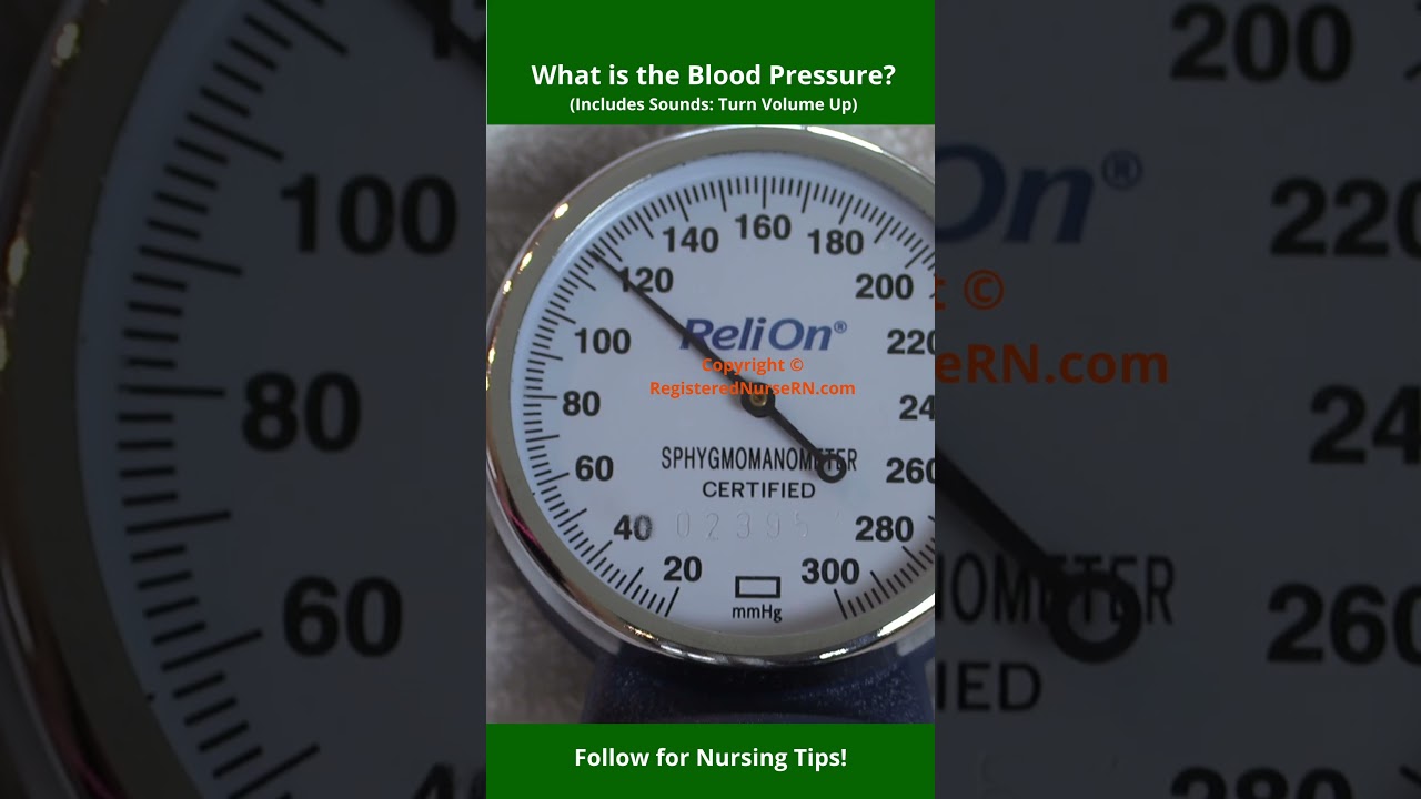 Blood Pressure Korotkoff Sounds Practice: What is this Patient's Blood Pressure? #shorts