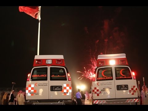 Qatar Red Crescent Ambulance Service Takes Part in Qatar National Day ...