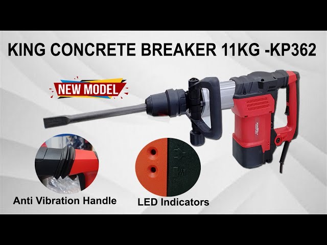 Demolition Hammer or Concrete Breakers - 21 Kg Demolition Hammer with antivibration control ...