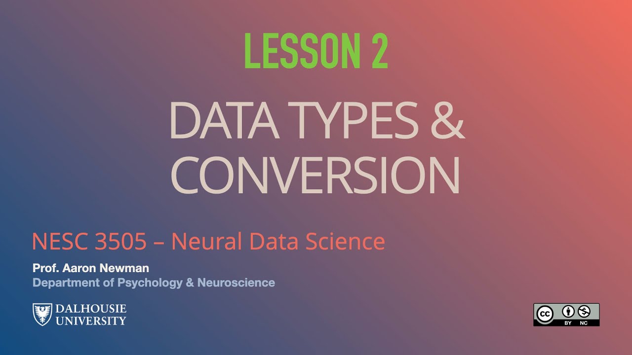 02 - Data Types & Conversion