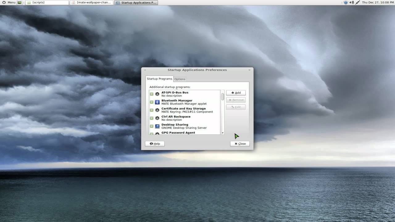 Wallpaper Changer - Linux MATE