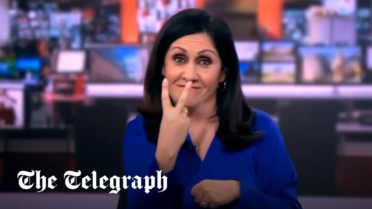 Watch: BBC newsreader who swore at camera was doing rude countdown