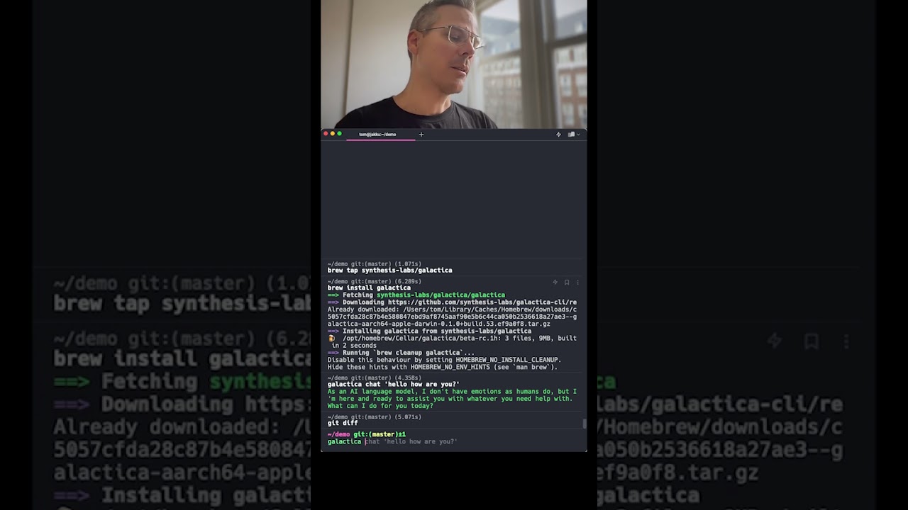 Galactica Demo #shorts #gpt