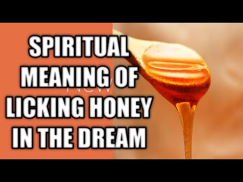 Spiritual meaning of licking honey in the dream #honey