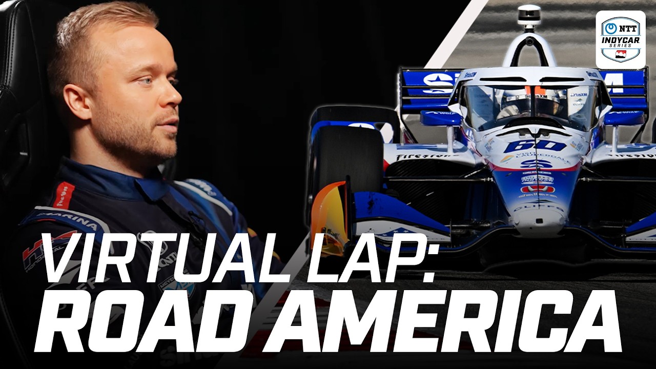 'A TRICKY track!' | Felix Rosenqvist takes you around Road America | INDYCAR