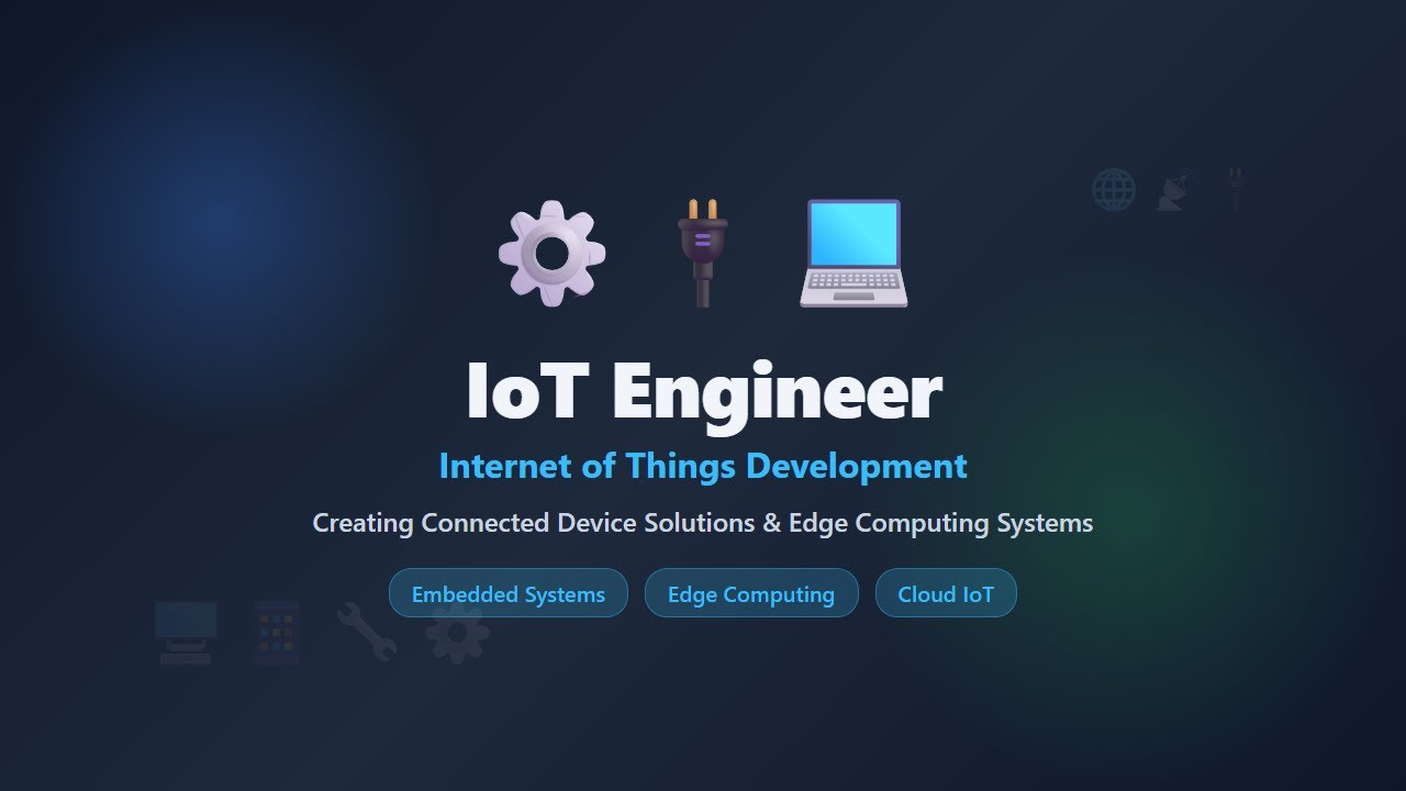 IoT Engineer Career Guide: Skills & Roadmap 2025