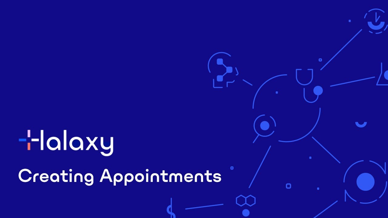 Halaxy - Basic Workflow and Creating Appointments