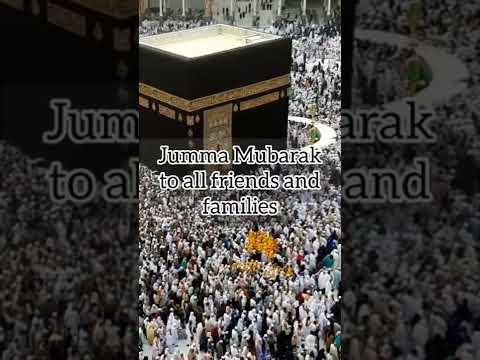 Jumma Mubarak to all friends and family | #shorts @Vlogs by Aina❤