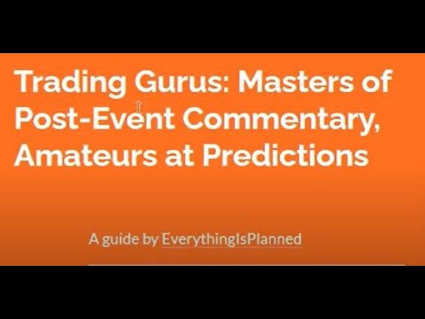 When Trading Gurus Predict Yesterday's Market: A Hilarious Analysis