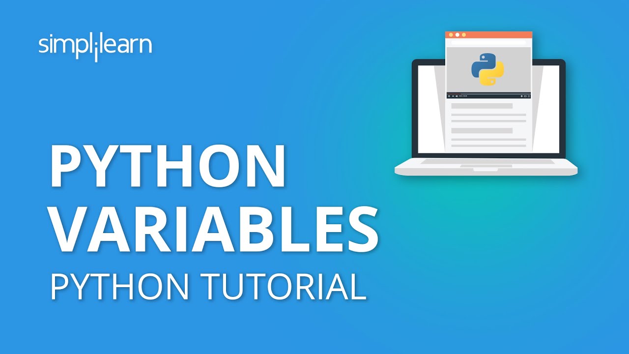 Python Variables | Python Variables & Data Types | Python Tutorial | Python Programming |Simplilearn