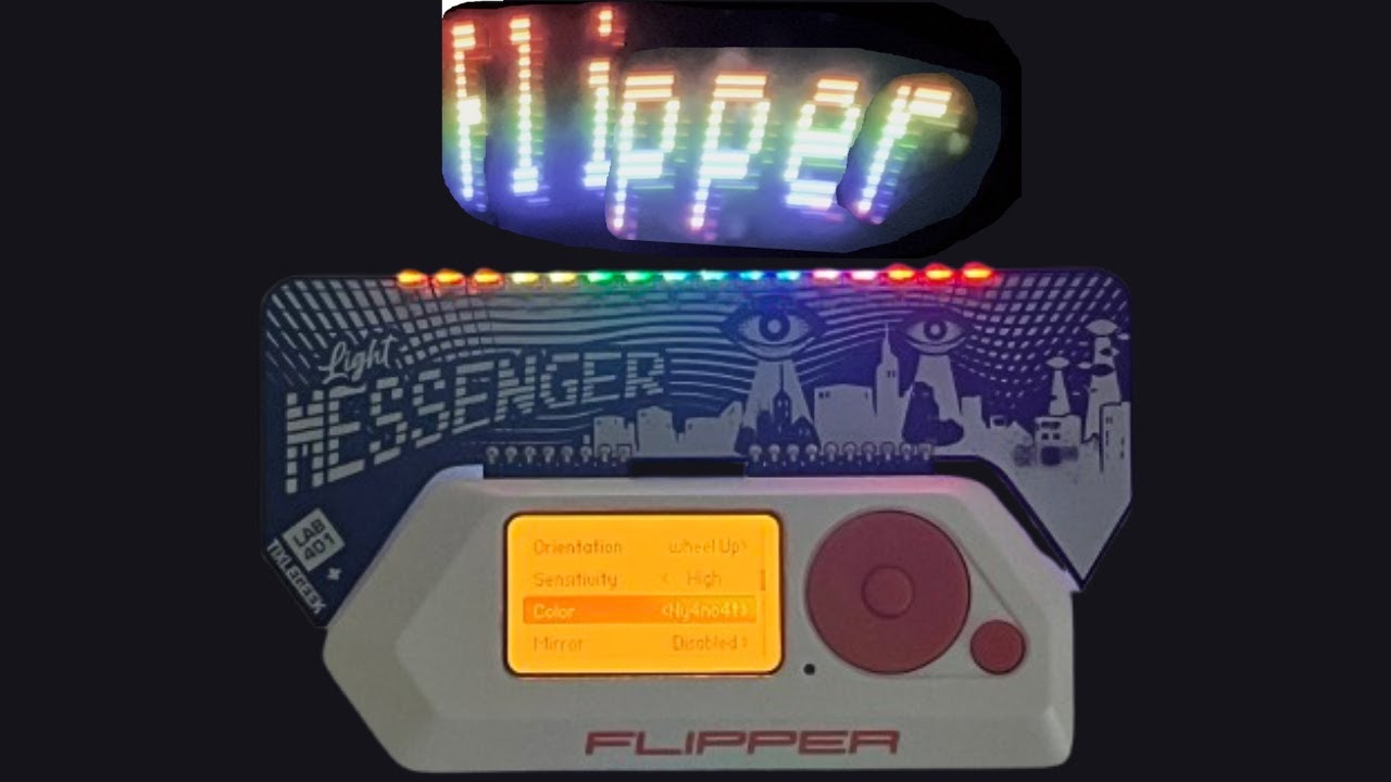 [152] Flipper Zero: Light Messenger from Lab401 (Overview) #pov #flipperzero #gpio