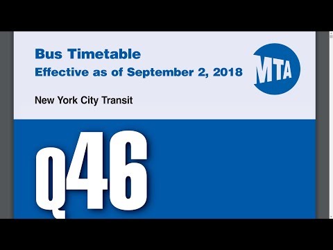 New MTA NYC Bus Schedules To Go Into Effect On September 2nd