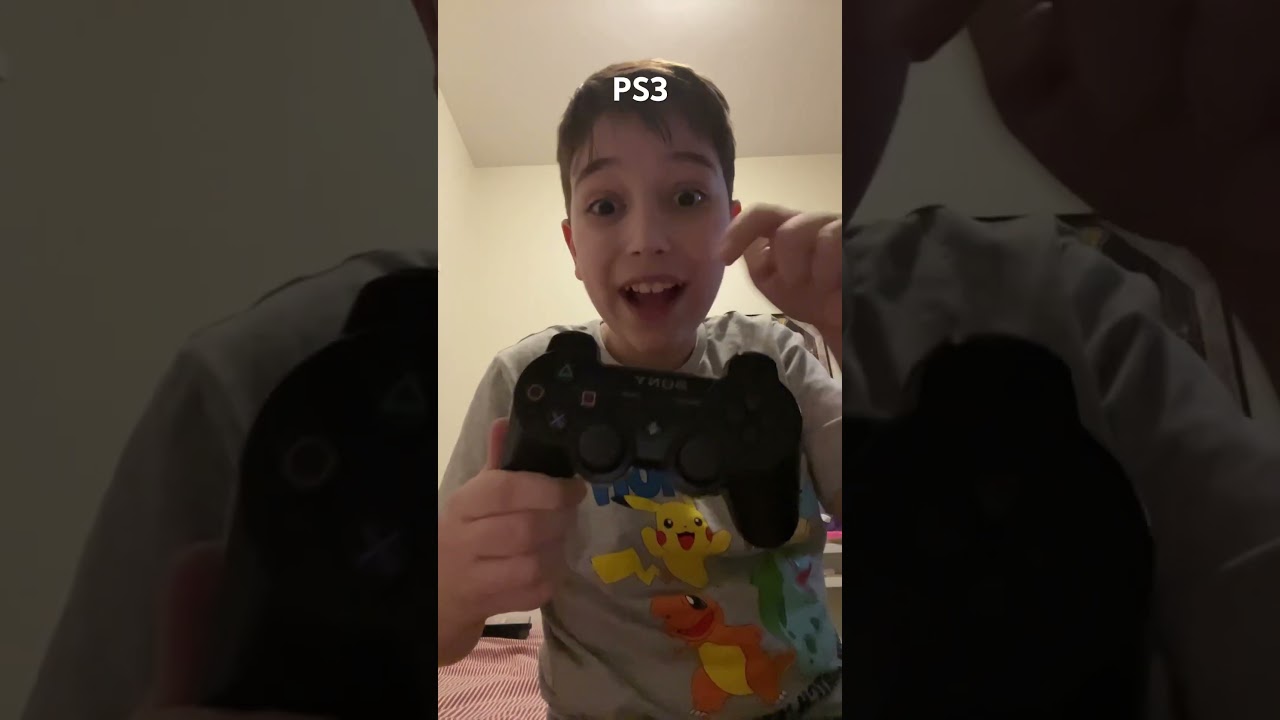 Using PlayStation controllers for the first time