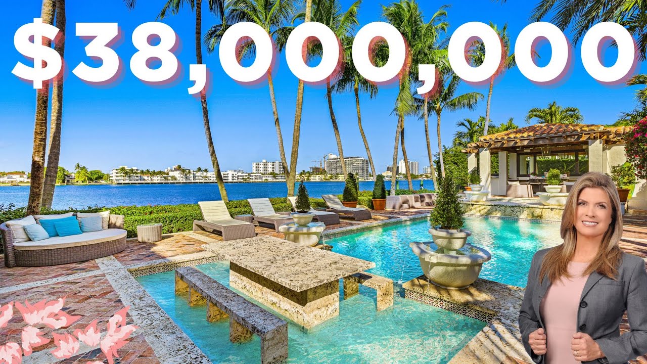 PALM BEACH WATERFRONT ELEGANCE ON LA GORCE ISLAND! ~ 68 LA GORCE CIRCLE ~ $38,000,000